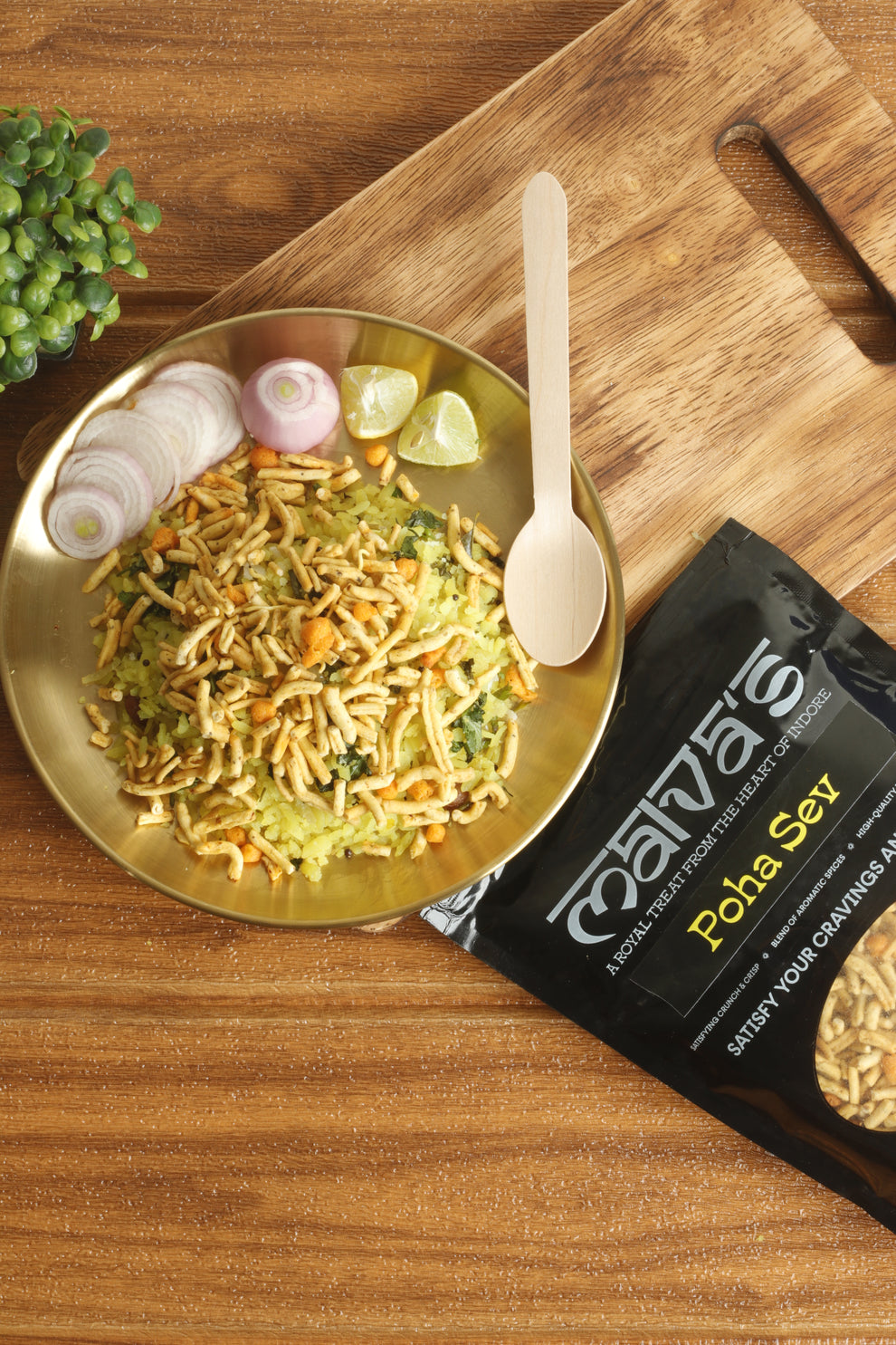 Buy Indore Poha Sev Online – Authentic Indian Snack by Malva's Food ...
